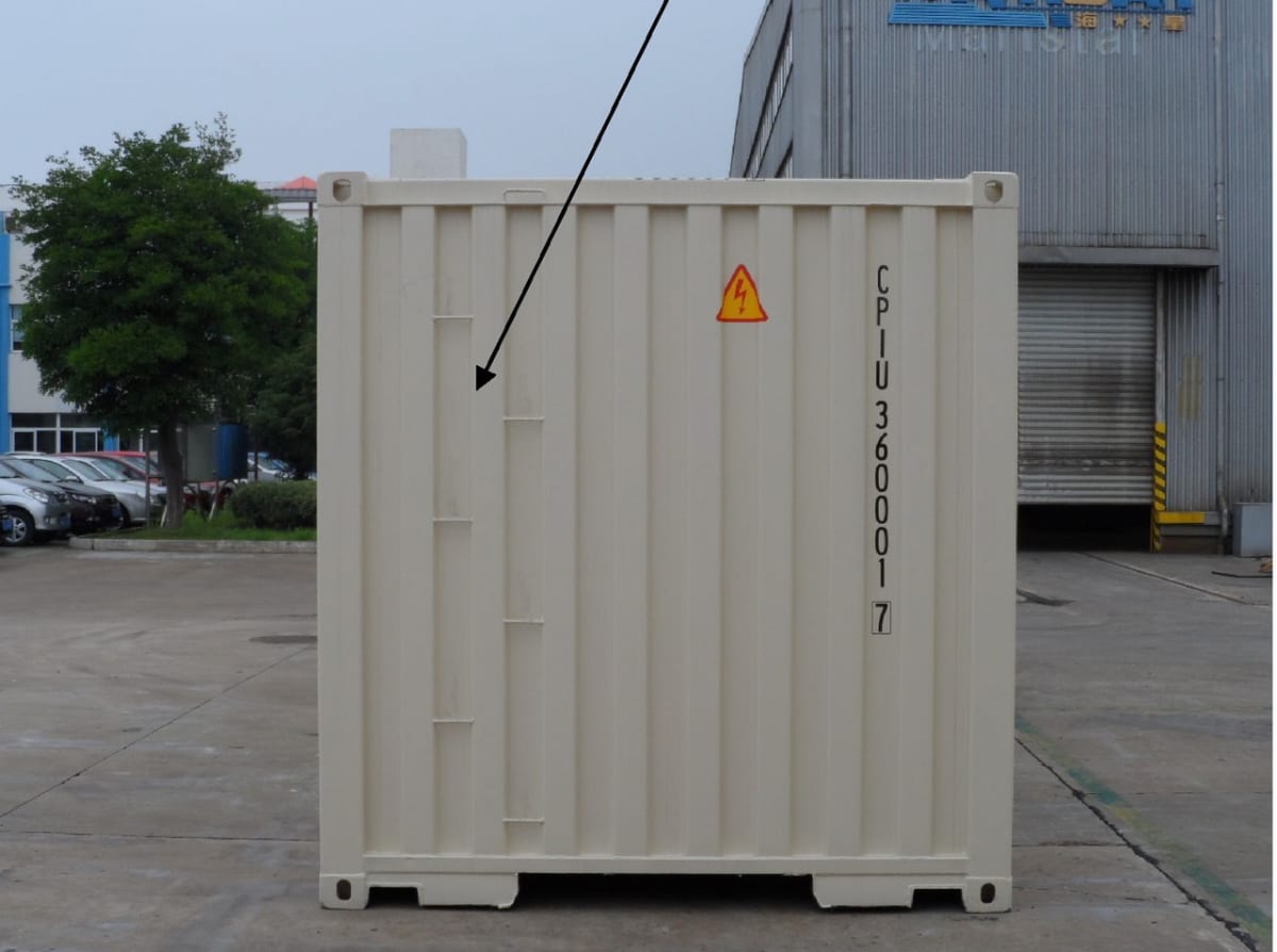 TRS sells New 40ft L X 8'6"H Removable Hard Top Open Top Containers