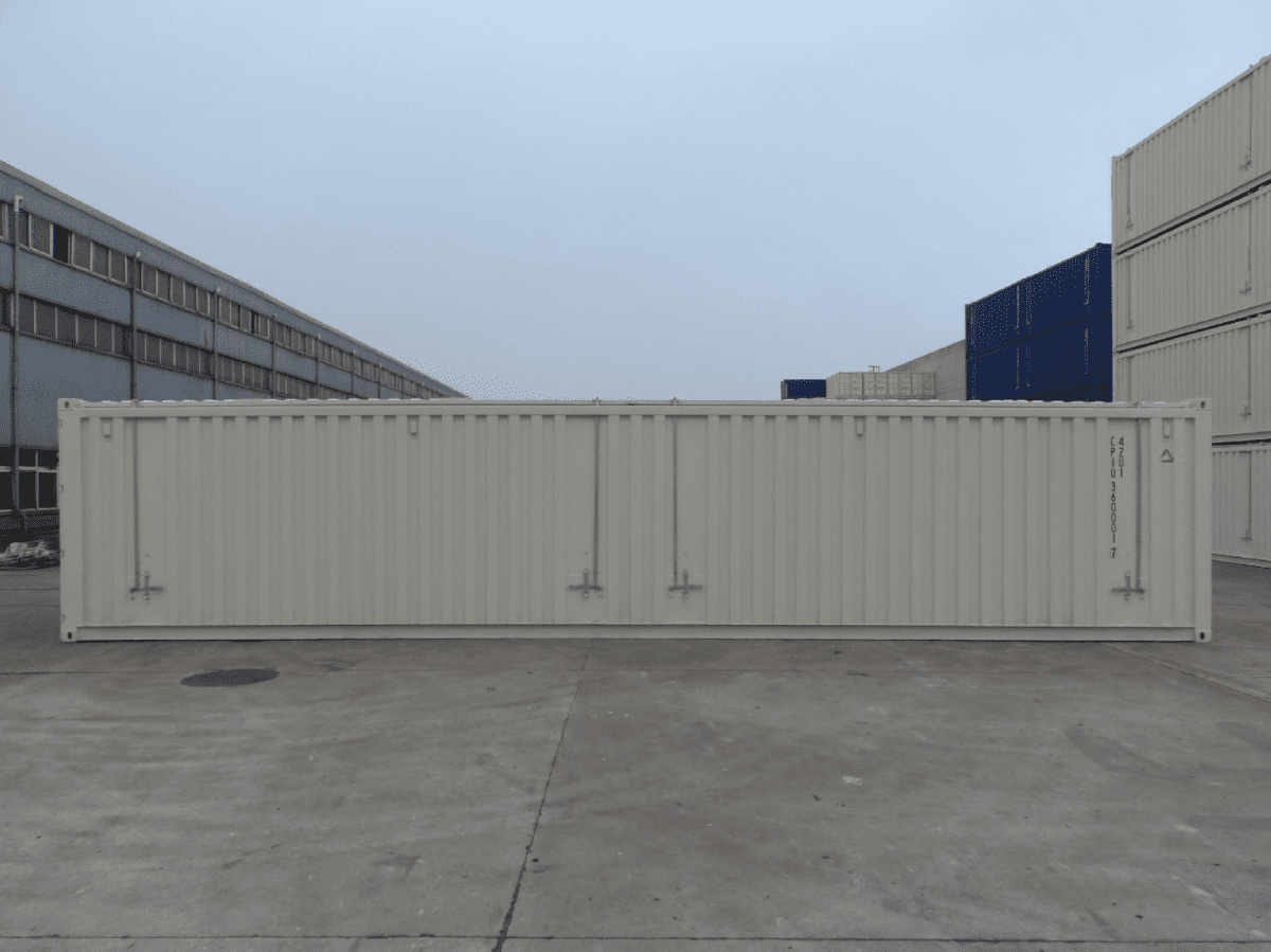 TRS sells New 40ft L X 8'6"H Removable Hard Top Open Top Containers