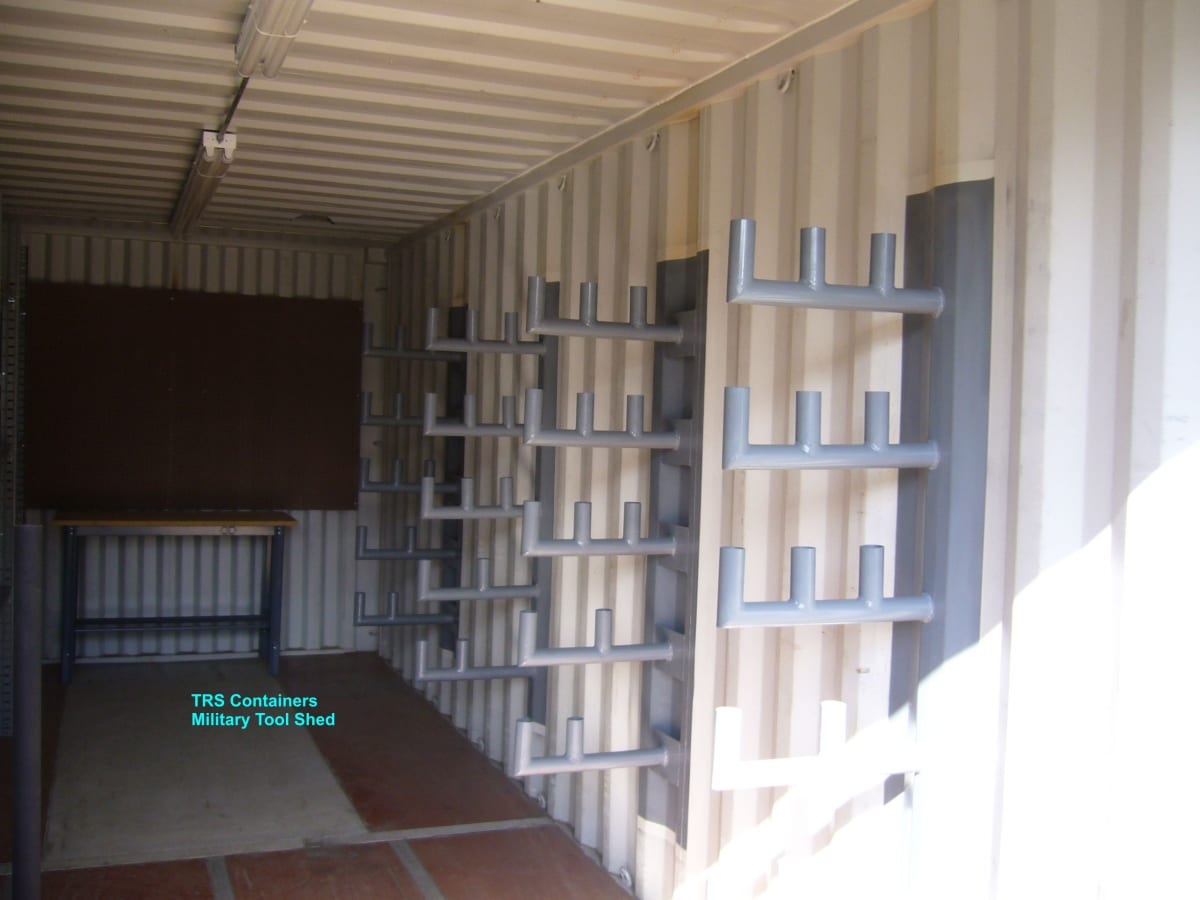 TRS a Military Prime Contractor supplying conexes, milvans, ISO containers