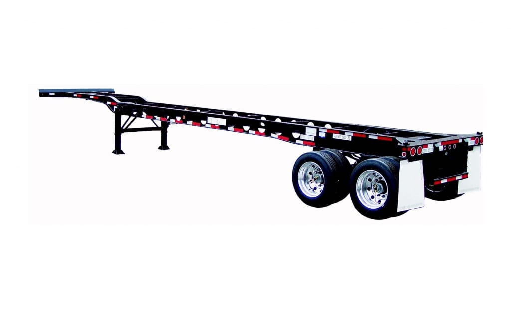 TRS can provide newly manufacatured ISO container chassis