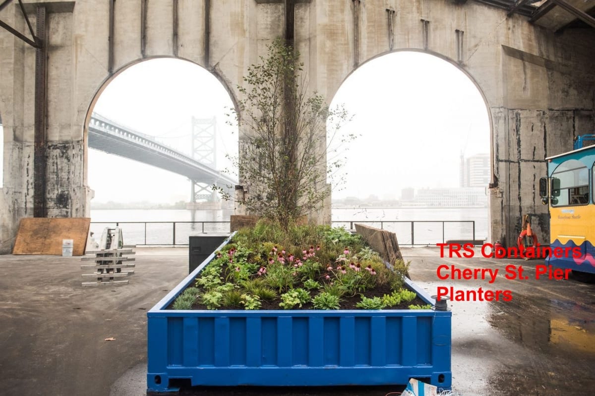 TRS modifies steel shipping containers into event kiosks, bars, houses ...